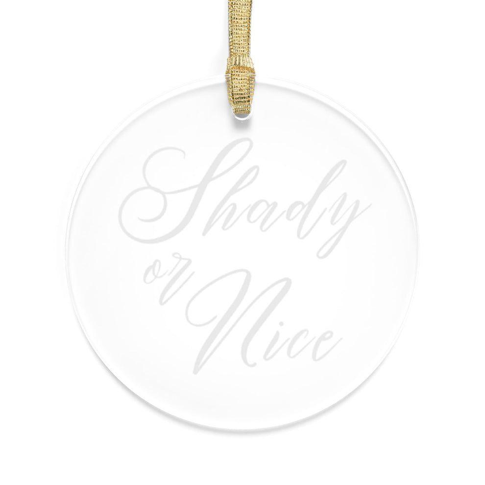 Shady or Nice Christmas Tree Ornament – JALS